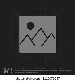 Photo Icon Black Creative Background Free Stock Vector (Royalty Free ...