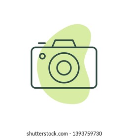 Photo Shoot Vector Line Icon Stock Vector (Royalty Free) 1393759730 ...