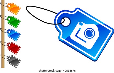 Photo Tag Set Vector Illustration Stock Vector (Royalty Free) 40638676 ...