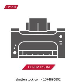 Photocopier Vector Icon Symbol Stock Vector (Royalty Free) 1094896802 ...