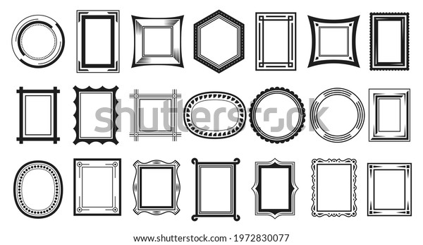 Photograph Painting Frames Set Stock Vector (Royalty Free) 1972830077 ... Photograph Painting Frames Set Stock Vector (Royalty Free) 1972830077 ...