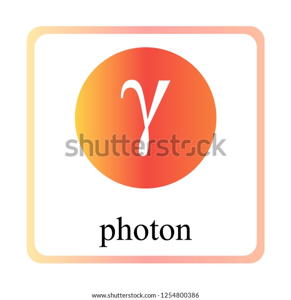Photon Vector Illustration Quantum Mechanics Elementary Stock Vector ...