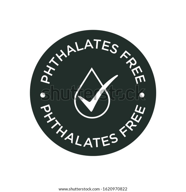 Phthalate Free Icon Round Isolated Symbol Stock Vector (Royalty Free ...