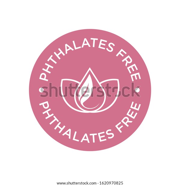 Phthalate Free Icon Round Isolated Symbol Stock Vector (Royalty Free ...