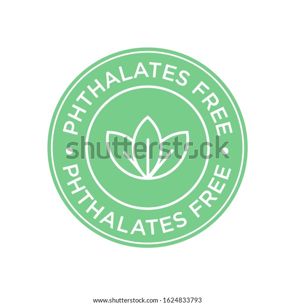 Phthalate Free Icon Round Isolated Symbol Stock Vector (Royalty Free ...