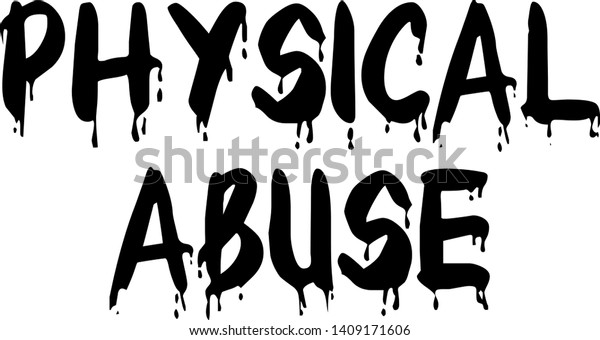 Physical Abuse Stamp On White Background Stock Vector (Royalty Free ...
