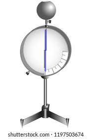 Ilustrasi Stok Electrometer Electrical Instrument Measuring Electric ...