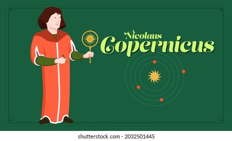 Nicolaus Copernicus Johannes Kepler Isaac Newton Stock Vector (Royalty ...