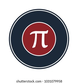 Pi Icon Sign Circle Stock Vector (Royalty Free) 1031079958 | Shutterstock