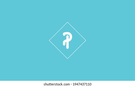 Pi Letter Logo Design Simple Style Stock Vector (Royalty Free ...