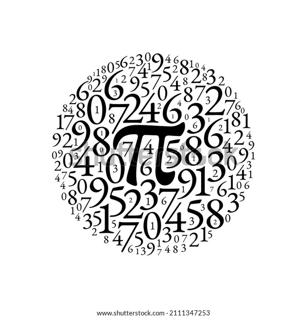 Pi Symbol Numbers Pi Symbol Numbers Stock Vector (Royalty Free ...