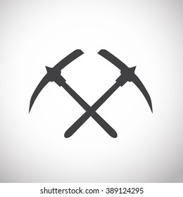 Pick Axe Symbol Stock Vector (Royalty Free) 389124295 | Shutterstock