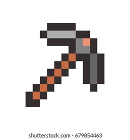 Pick Pixel Art Cartoon Retro Game Stock Vector (Royalty Free) 679854463 | Shutterstock