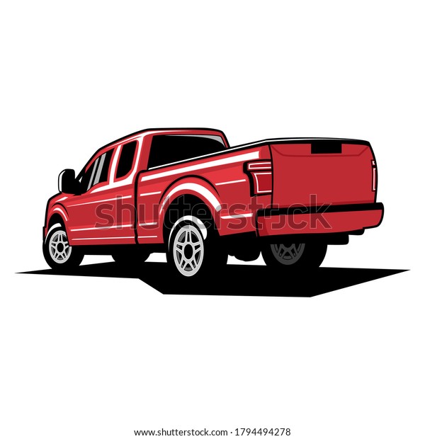 Pick Truck Logo Design Vector Stock Vector (Royalty Free) 1794494278 ...