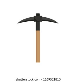 Pickaxe Cartoon Vector Symbol Logo Stock Vector (Royalty Free ...