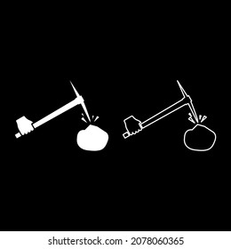 1,571 Pickaxe hitting rock Images, Stock Photos & Vectors | Shutterstock