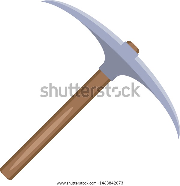 Pickaxe Icon Cartoon Sickle Vector Icon Stock Vector (Royalty Free ...