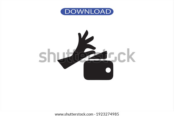Pickpocket Icon Logo High Resolution 库存矢量图（免版税）1923274985 | Shutterstock