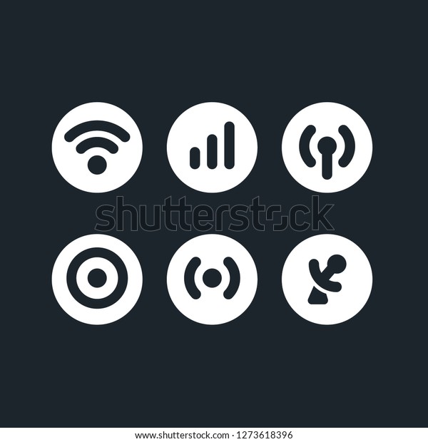 Picto Wireless and wifi icon