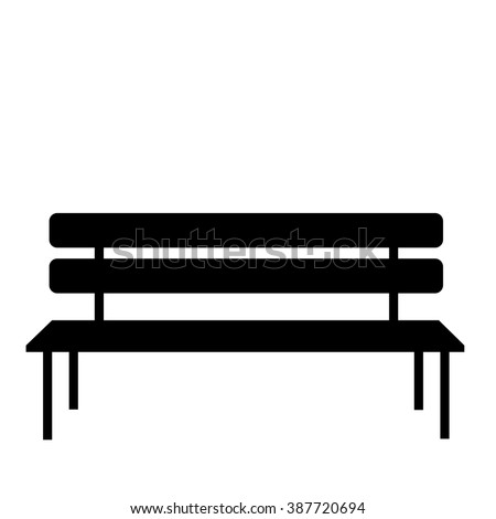 Pictogram Garden Bench Stock Vector (Royalty Free) 387720694 - Shutterstock