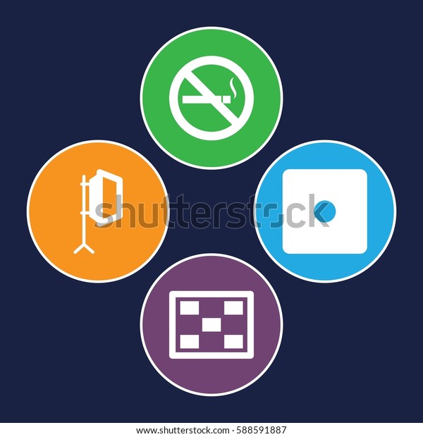 Pictogram Icons Set Set 4 Pictogram Stock Vector (Royalty Free ...