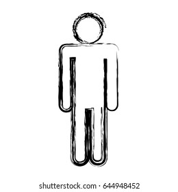 Pictogram Man Icon Stock Vector (Royalty Free) 644948452 | Shutterstock