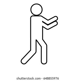 Pictogram Man Icon Stock Vector (Royalty Free) 648855976 | Shutterstock