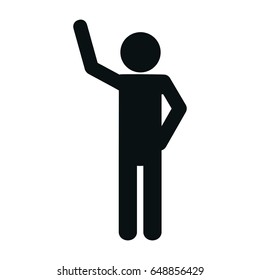 Pictogram Man Icon Stock Vector (Royalty Free) 648856429 | Shutterstock