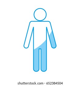 Pictogram Man Icon Stock Vector (Royalty Free) 652384504 | Shutterstock