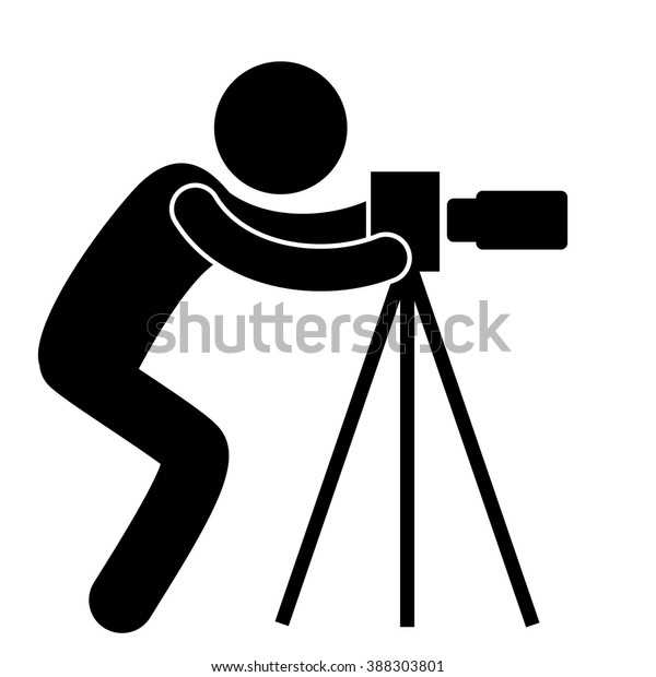 Pictogram Photography Stock Vector (Royalty Free) 388303801