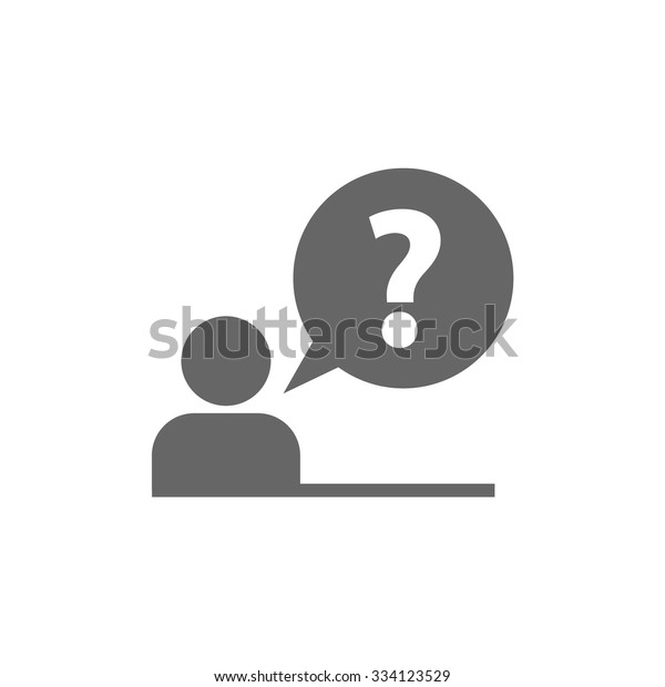 Pictogram Question Mark Faq Icon Information Stock Vector (Royalty Free ...
