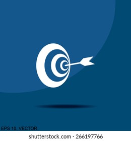 Pictogram Target Stock Vector (Royalty Free) 273981578 | Shutterstock