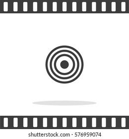 Pictograph Target Vector Icon Stock Vector (Royalty Free) 576959074 ...