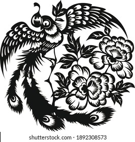 Picture Bird Cutting On Cnc Machine Stock Vector (Royalty Free ...