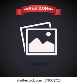 Picture Icon Vector Stock Vector (Royalty Free) 378001720 | Shutterstock