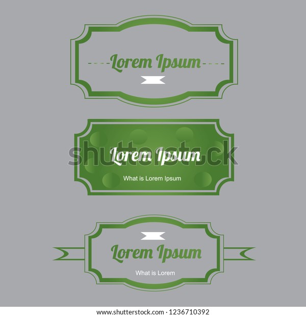 Picture Labeled Violet Labels New Product Stock Vector (Royalty Free ...
