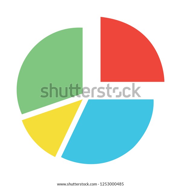 Pie Chart Template Circle Diagram Business Stock Vector (Royalty Free ...