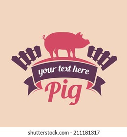 Pig Meat Label: เวกเตอร์สต็อก (ปลอดค่าลิขสิทธิ์) 211181314 | Shutterstock