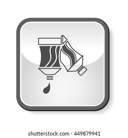 Pigment Paint Icon Stock Vector (Royalty Free) 275746742 | Shutterstock