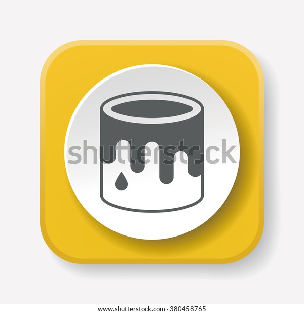 Pigment Paint Icon Stock Vector (Royalty Free) 380458765 | Shutterstock