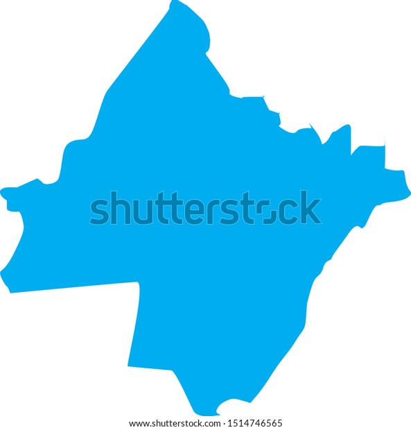 Pike County Map Pennsylvania State Stock Vector (Royalty Free ...