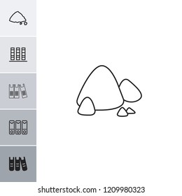 Pile Icon Collection 6 Pile Filled: เวกเตอร์สต็อก (ปลอดค่าลิขสิทธิ์ ...