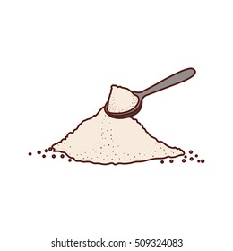 Pile Sugar Icon Stock Vector (Royalty Free) 509324083 | Shutterstock