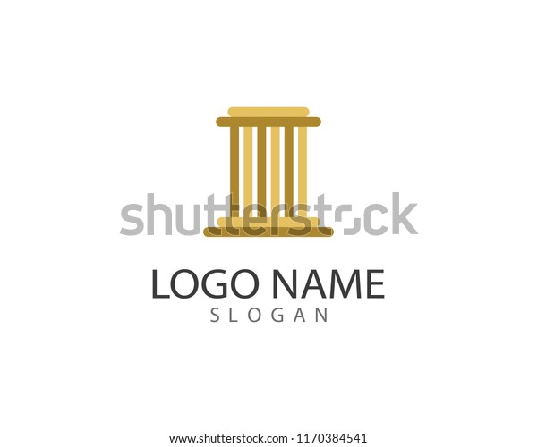 Pillar Symbol Illustration Stock Vector (Royalty Free) 1170384541 ...