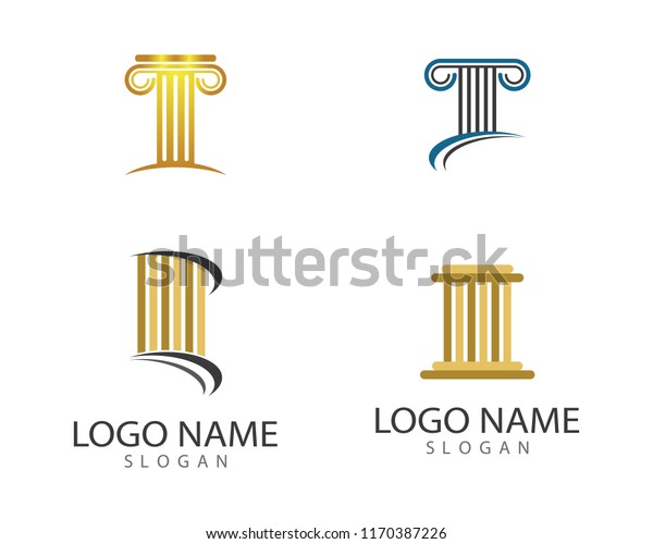 Pillar Symbol Illustration Stock Vector (Royalty Free) 1170387226 ...