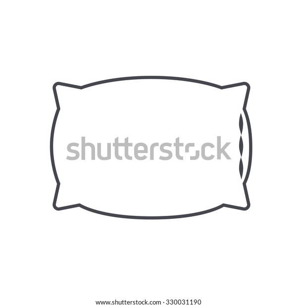 kussen icon. kussen icoon stockvector (rechtenvrij) 330031190