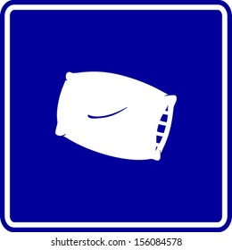Pillow Sign Stock Vector (Royalty Free) 156084578 | Shutterstock