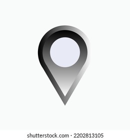 Pin Location Icon Position Mark Pointer Stock Vector (Royalty Free ...