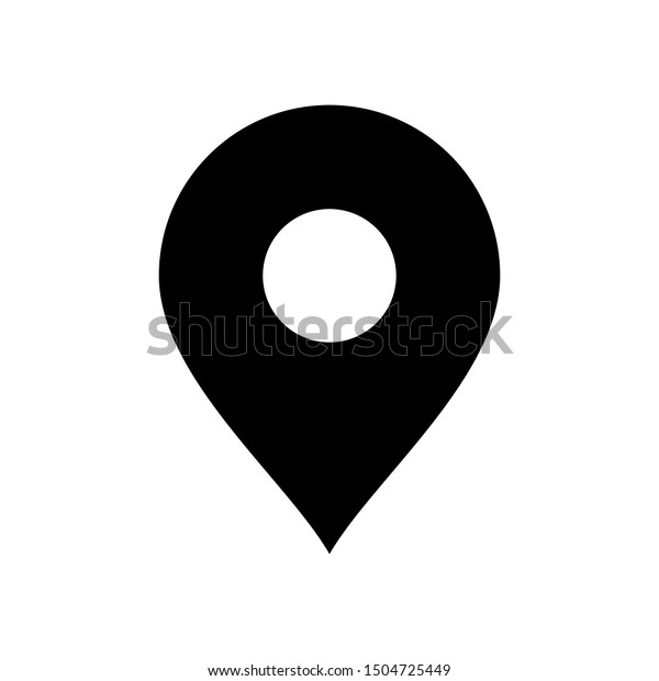 Pin Location Mark Sign Icon Vector Stock Vector (Royalty Free ...