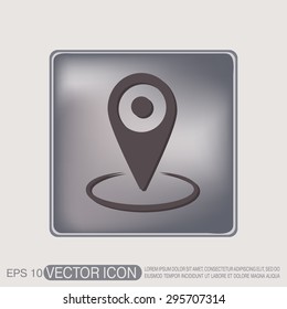 Pin Location On Map Local Pin Stock Vector (Royalty Free) 295707314 ...